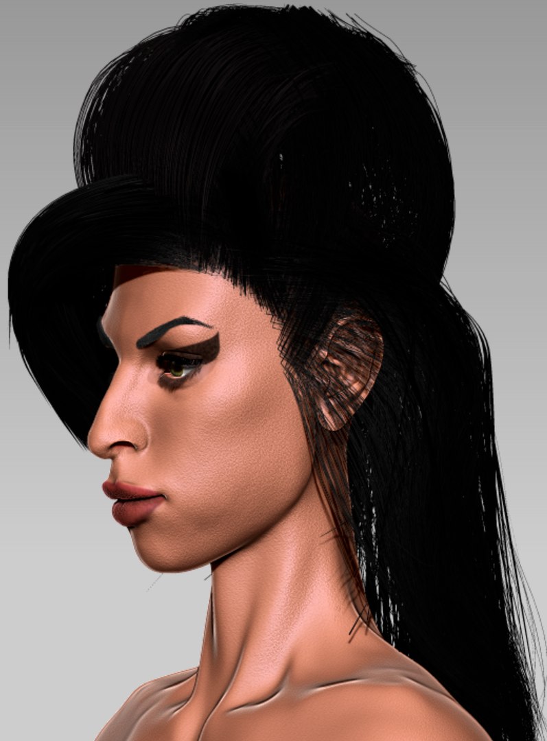 Amy Winehouse 3D Model - TurboSquid 1611991