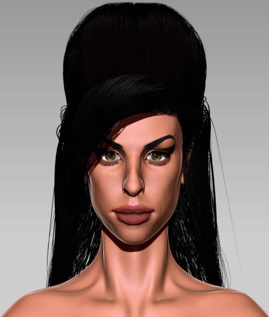 Amy Winehouse 3D Model - TurboSquid 1611991