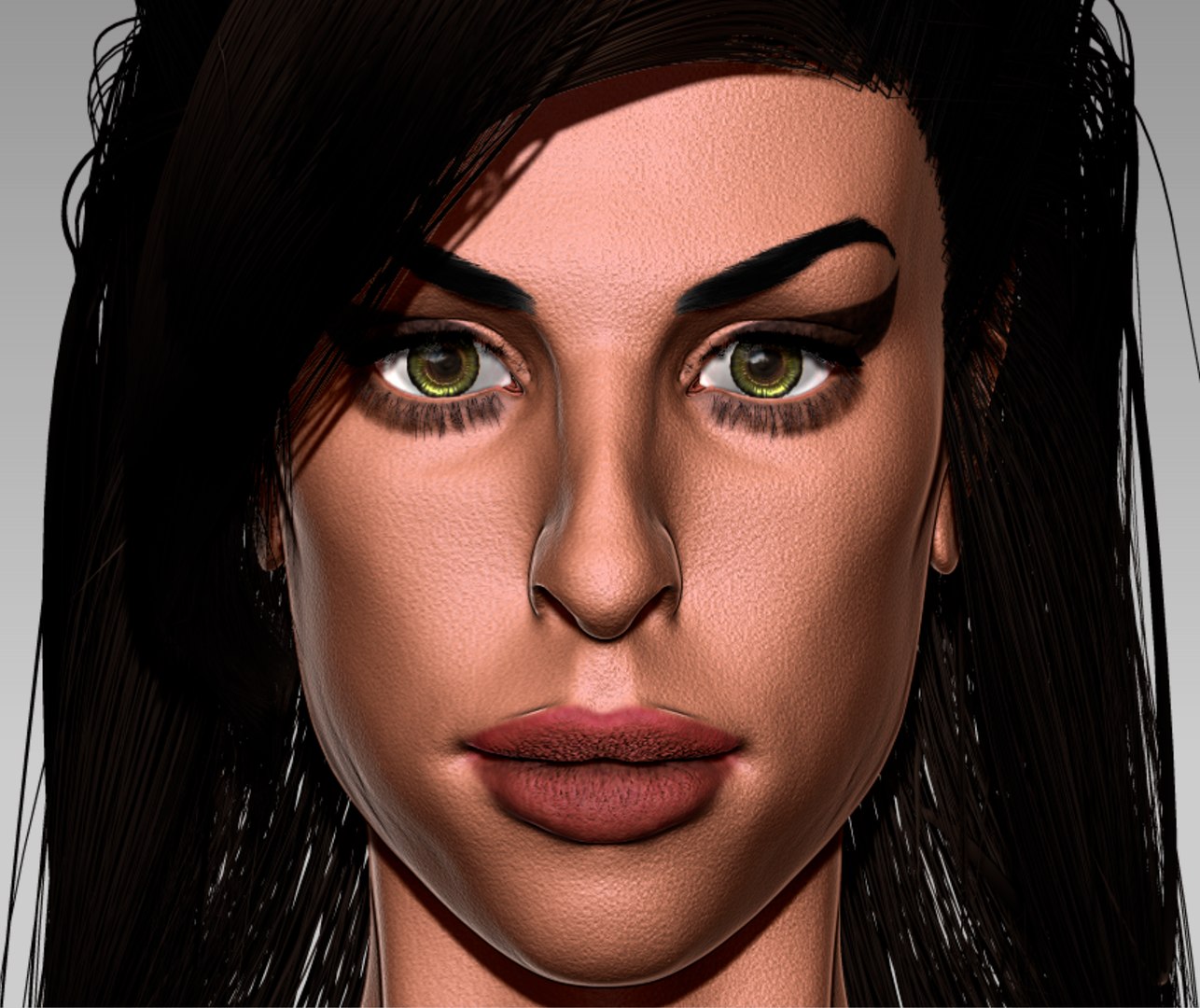 Amy Winehouse 3D Model - TurboSquid 1611991