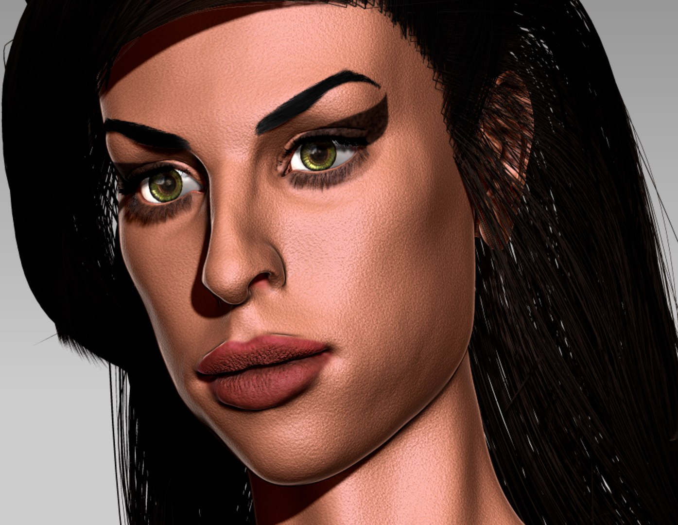 Amy Winehouse 3D Model - TurboSquid 1611991