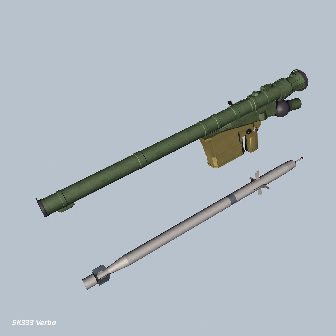 Russian manpads 3D model - TurboSquid 1348399