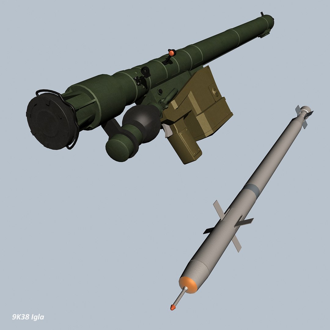Russian manpads 3D model - TurboSquid 1348399