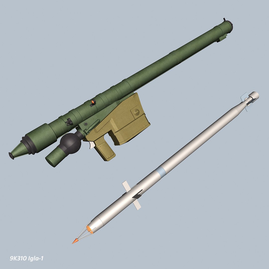 Russian manpads 3D model - TurboSquid 1348399