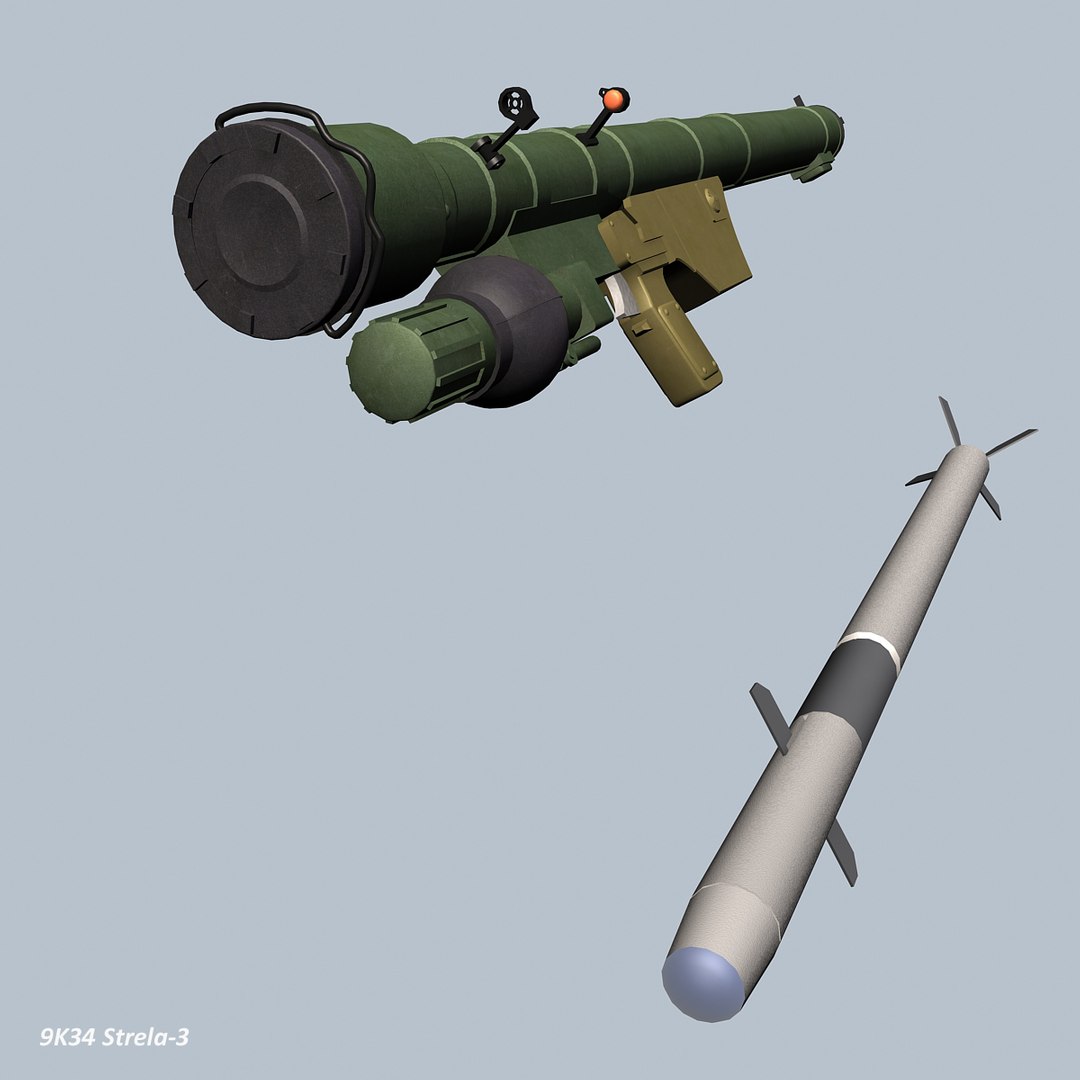 Russian Manpads 3D Model - TurboSquid 1348399