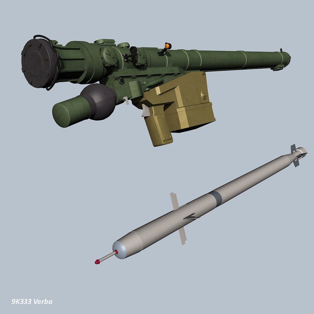 Russian manpads 3D model - TurboSquid 1348399