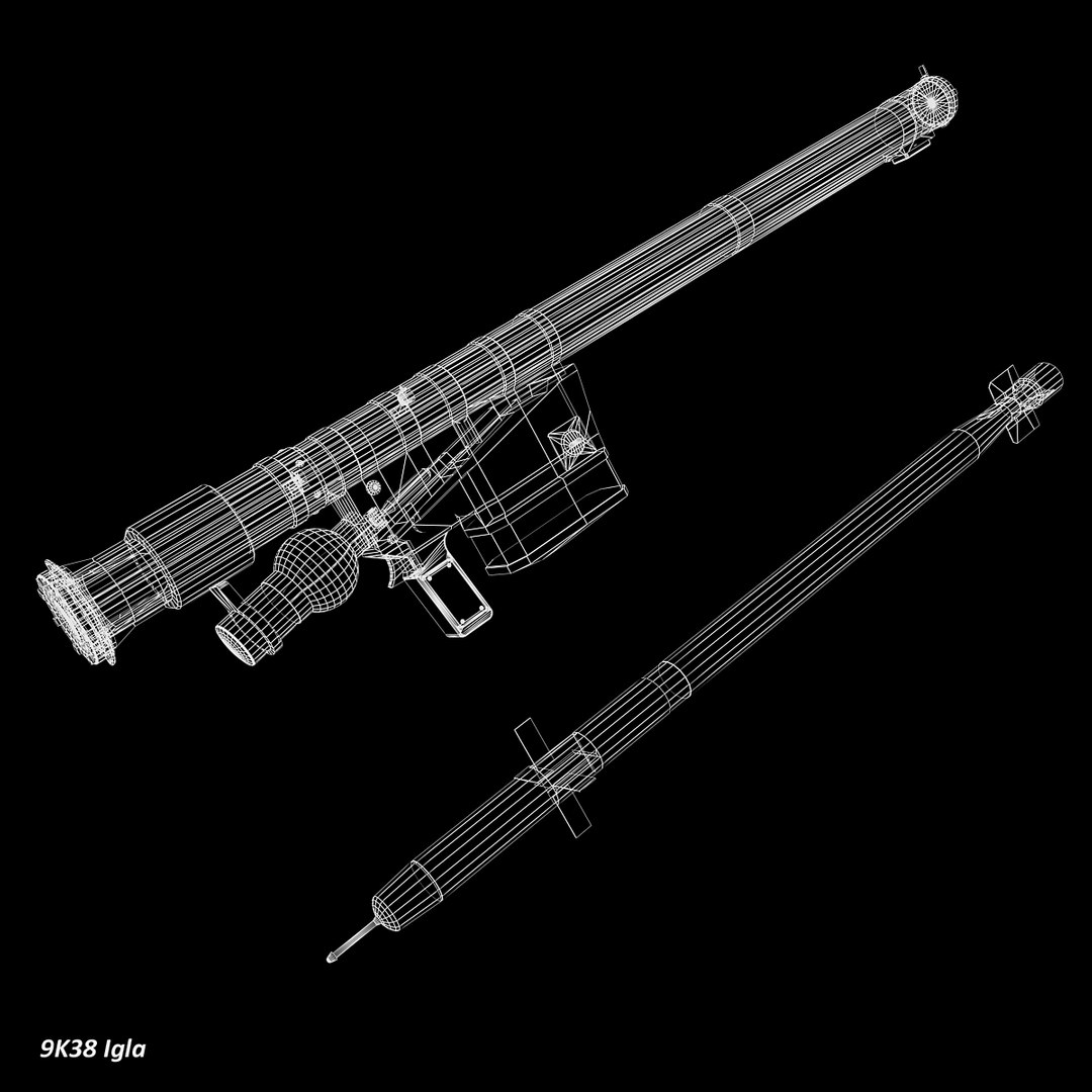 Russian manpads 3D model - TurboSquid 1348399