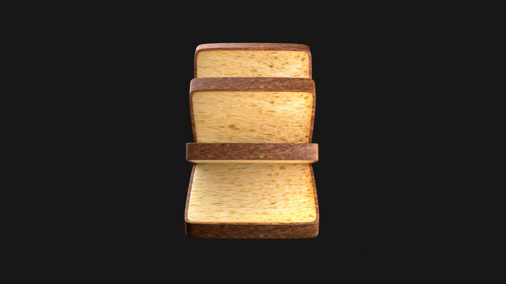 3D Bread Model - TurboSquid 2039353