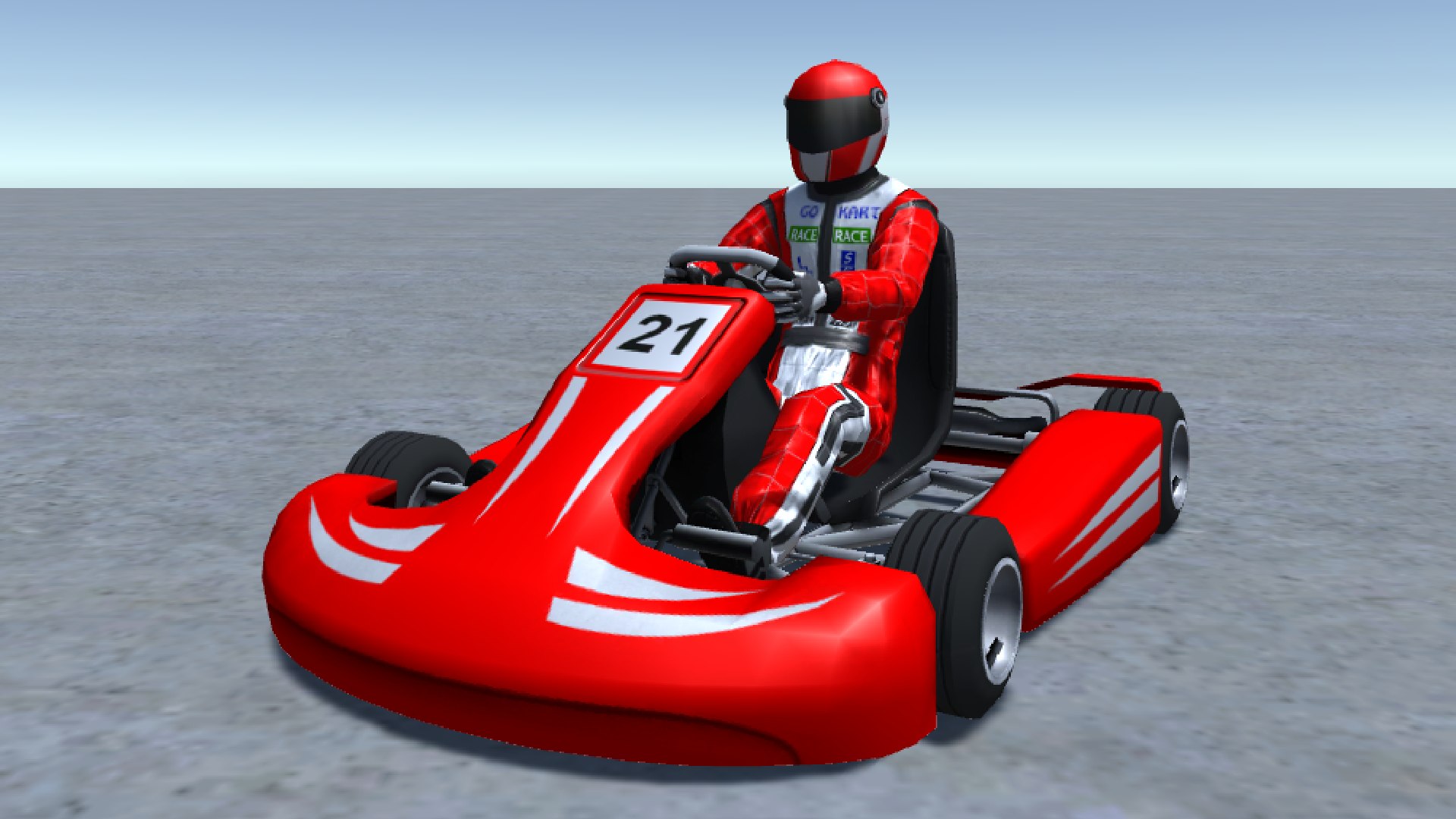 Player Kart Kar 3D - TurboSquid 1679909