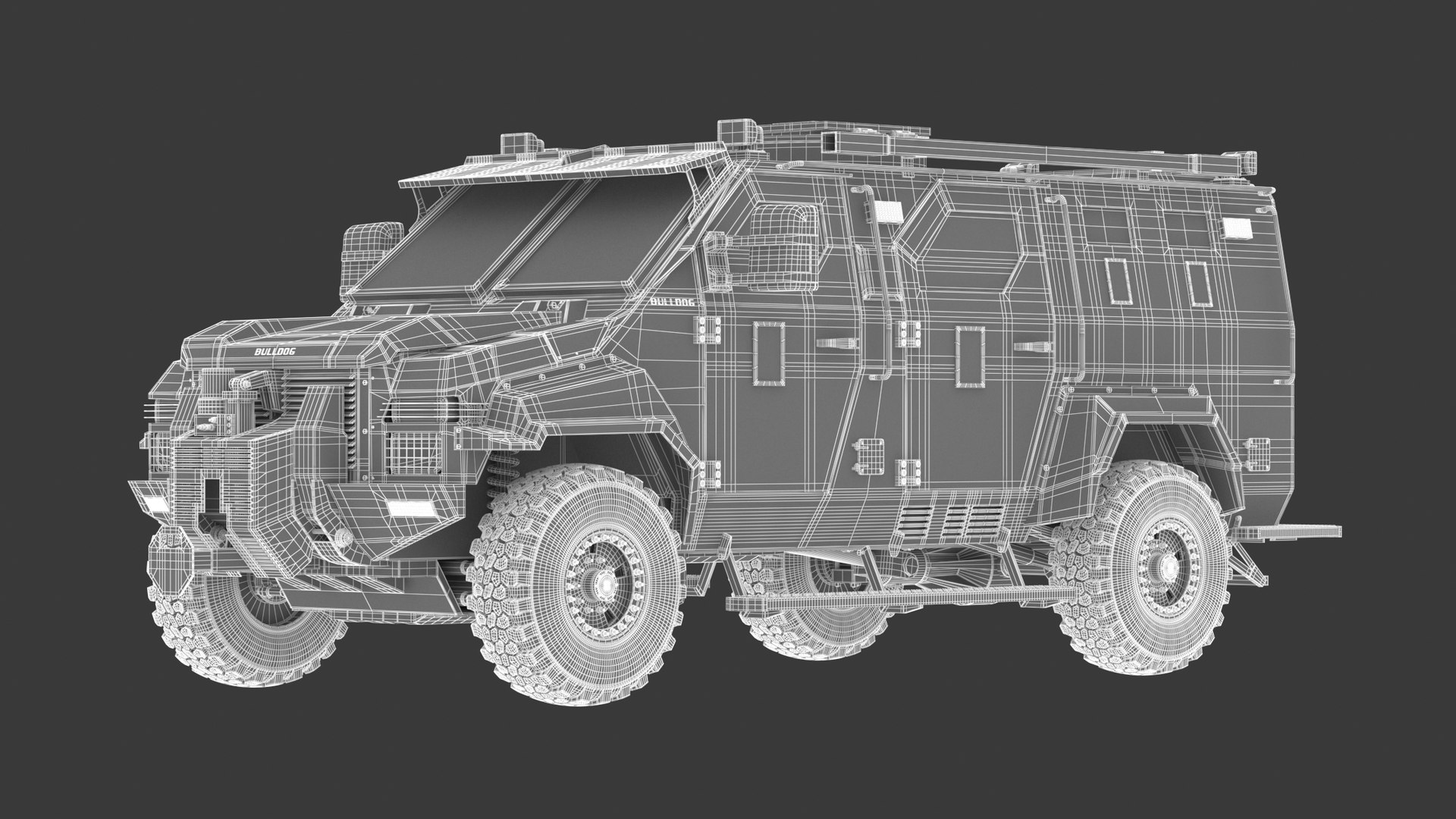 3D Armored Police And Military Vehicles Bundle Alpine Series Model ...