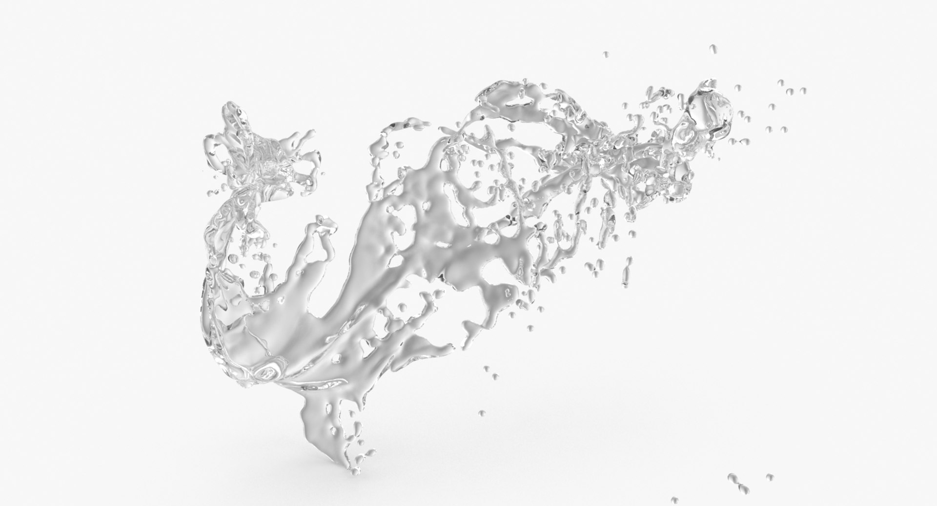 Water Splash 3D Model - TurboSquid 1280316