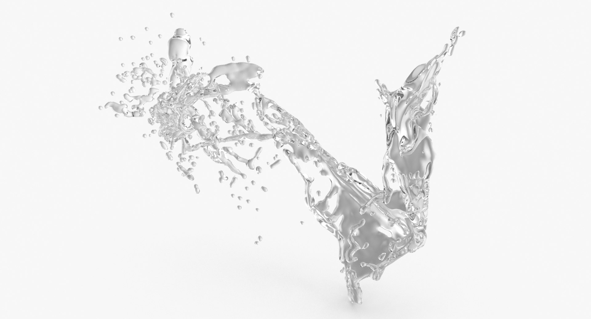 Water Splash 3D Model - TurboSquid 1280316