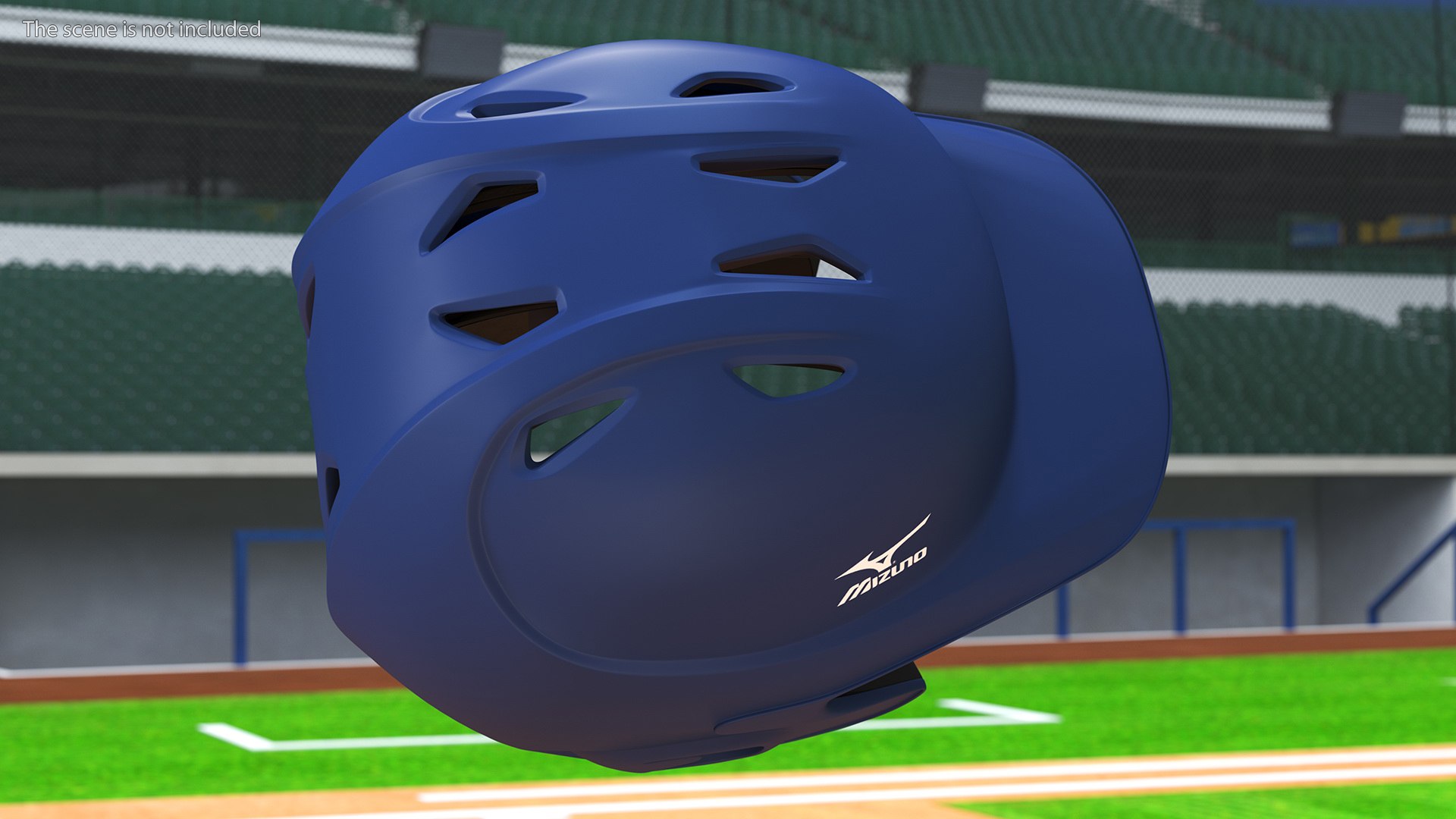 Mizuno Baseball Helmet 3D Model - TurboSquid 2205380