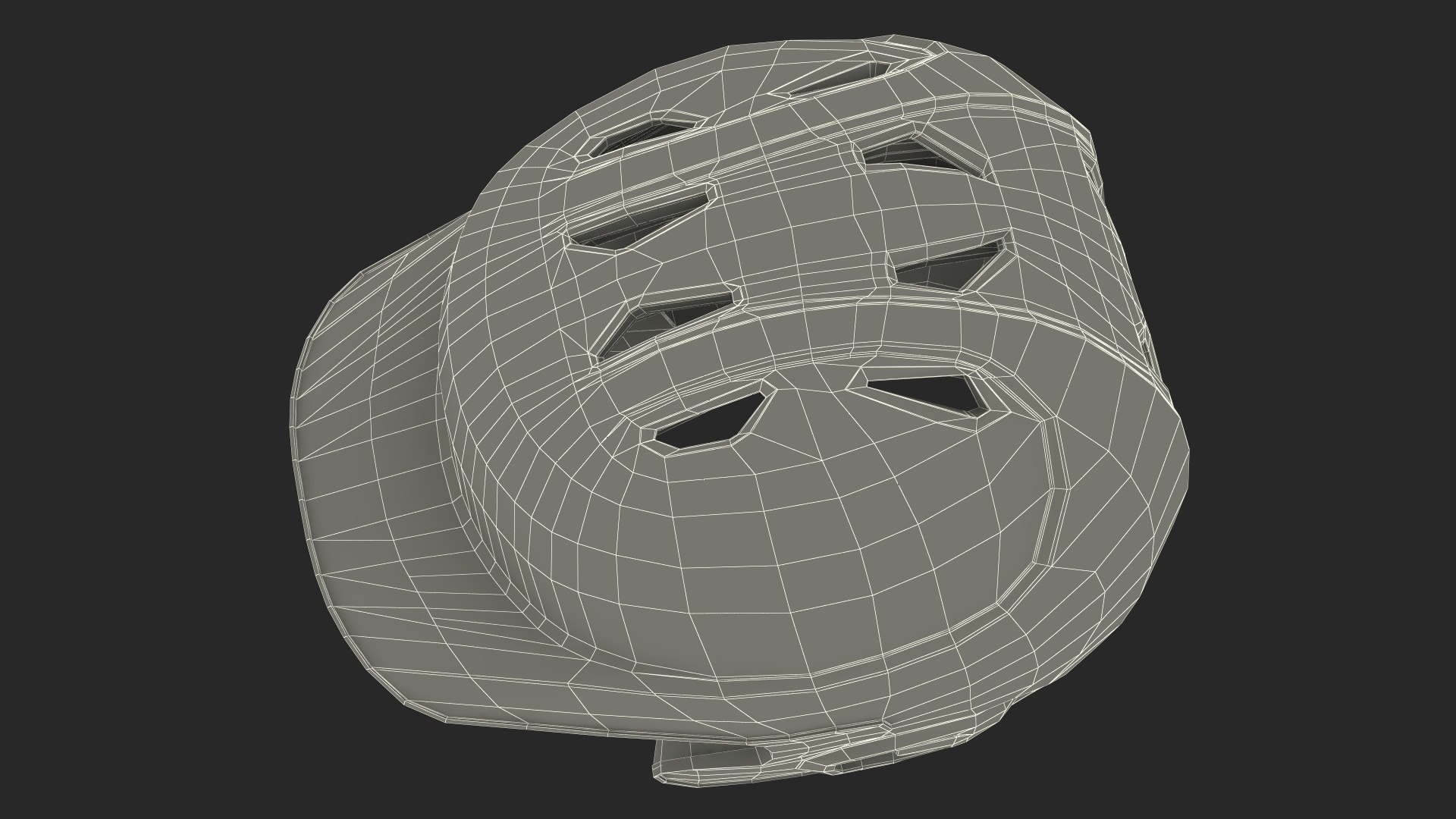 Mizuno Baseball Helmet 3D Model - TurboSquid 2205380