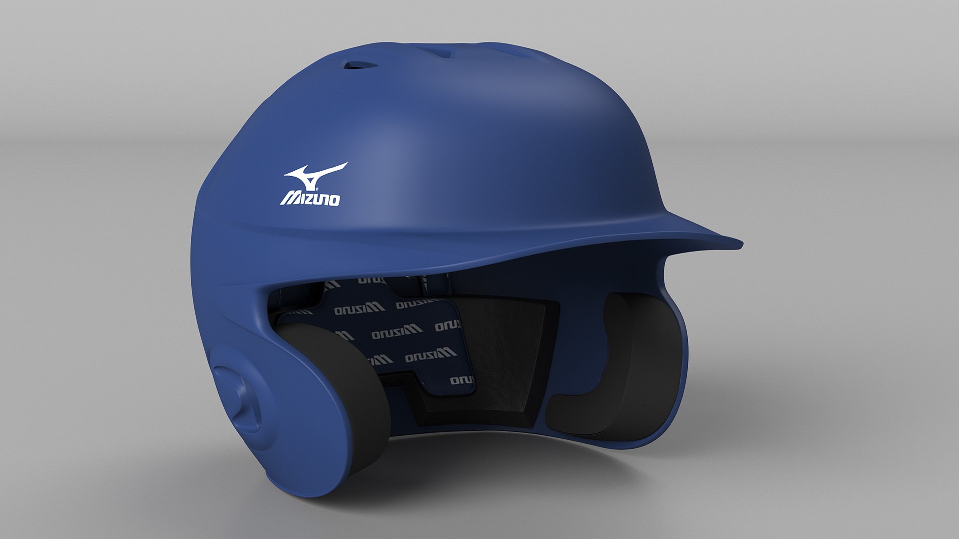Mizuno Baseball Helmet 3D Model - TurboSquid 2205380