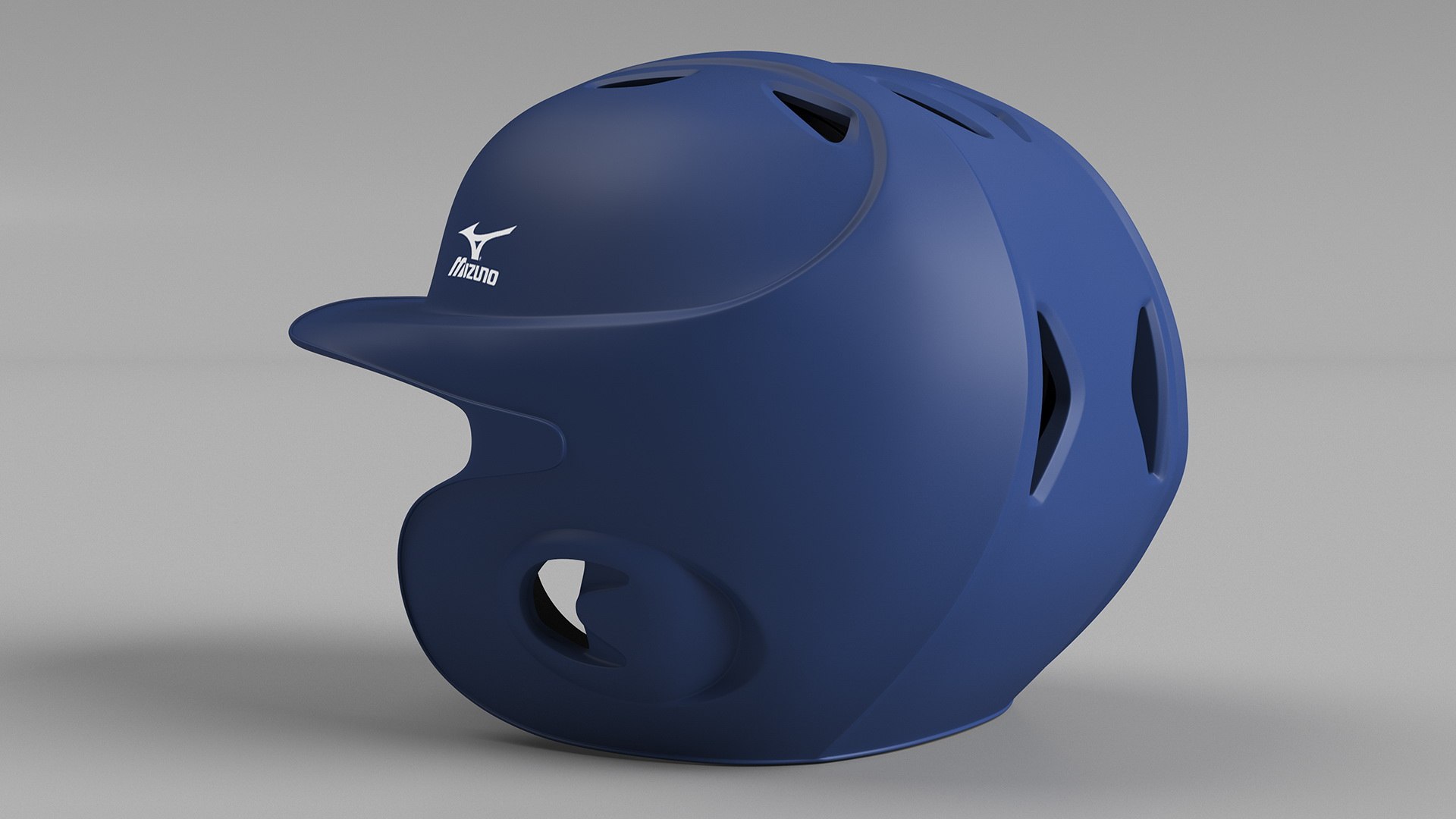 Mizuno Baseball Helmet 3D Model - TurboSquid 2205380