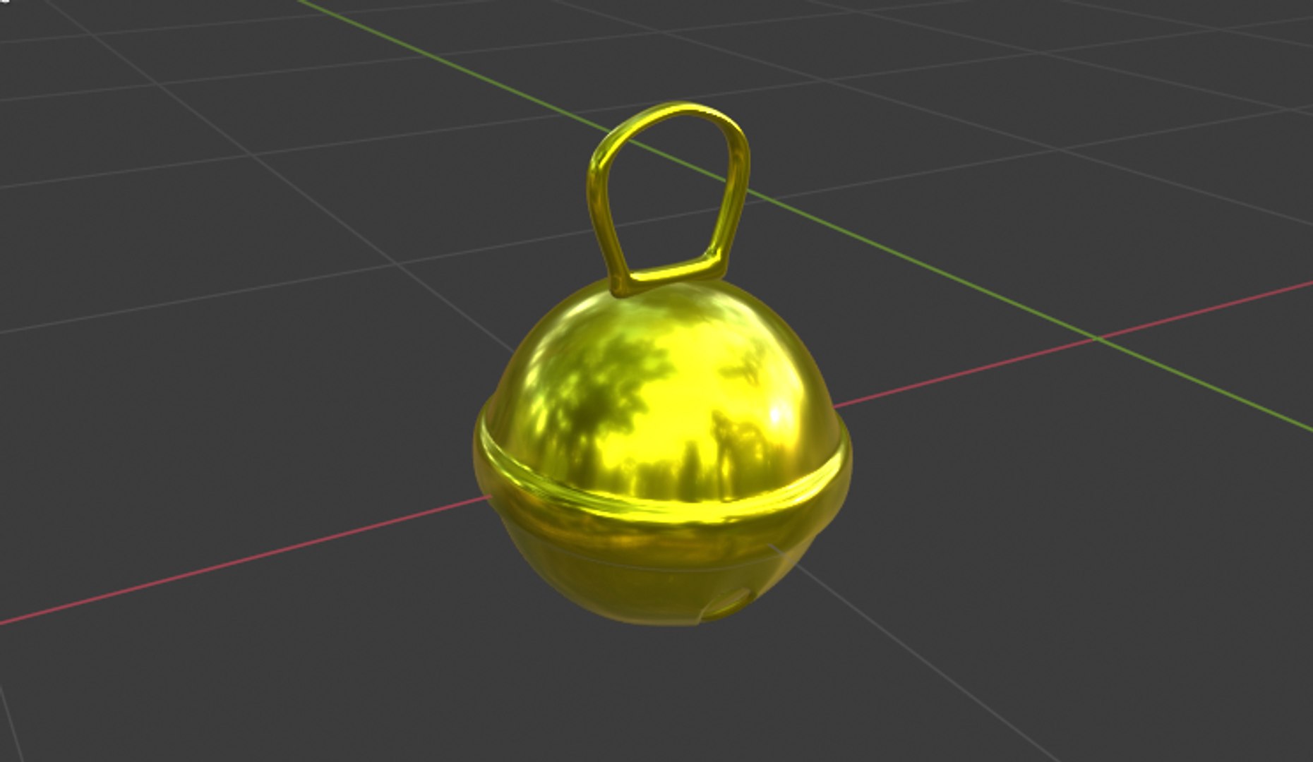 CHRISTMAS BELLS Low-poly 3D Model - TurboSquid 1996992