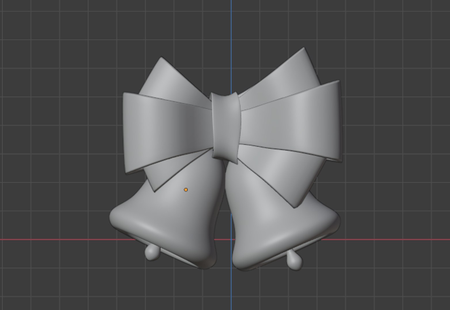 CHRISTMAS BELLS Low-poly 3D Model - TurboSquid 1996992