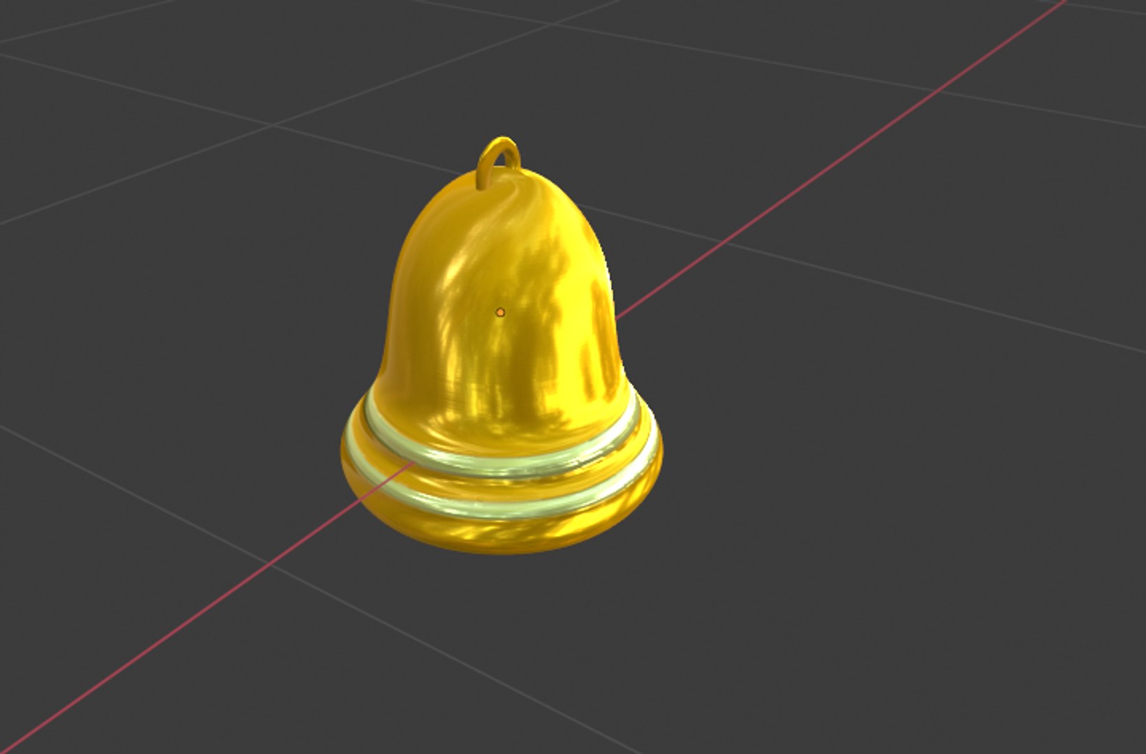 CHRISTMAS BELLS Low-poly 3D Model - TurboSquid 1996992