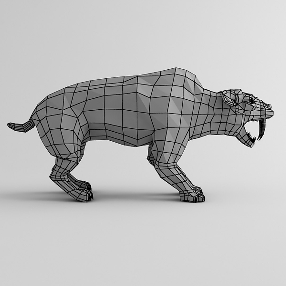 3d Model Sabertooth