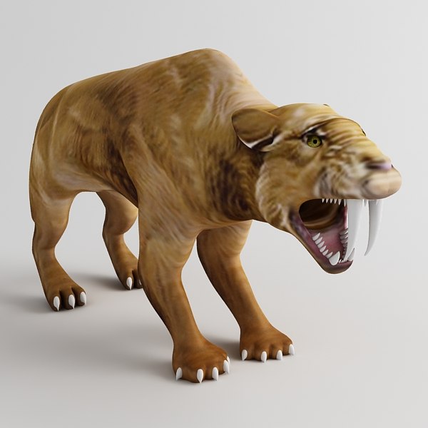 modelo 3d SaberTooth - TurboSquid 614089