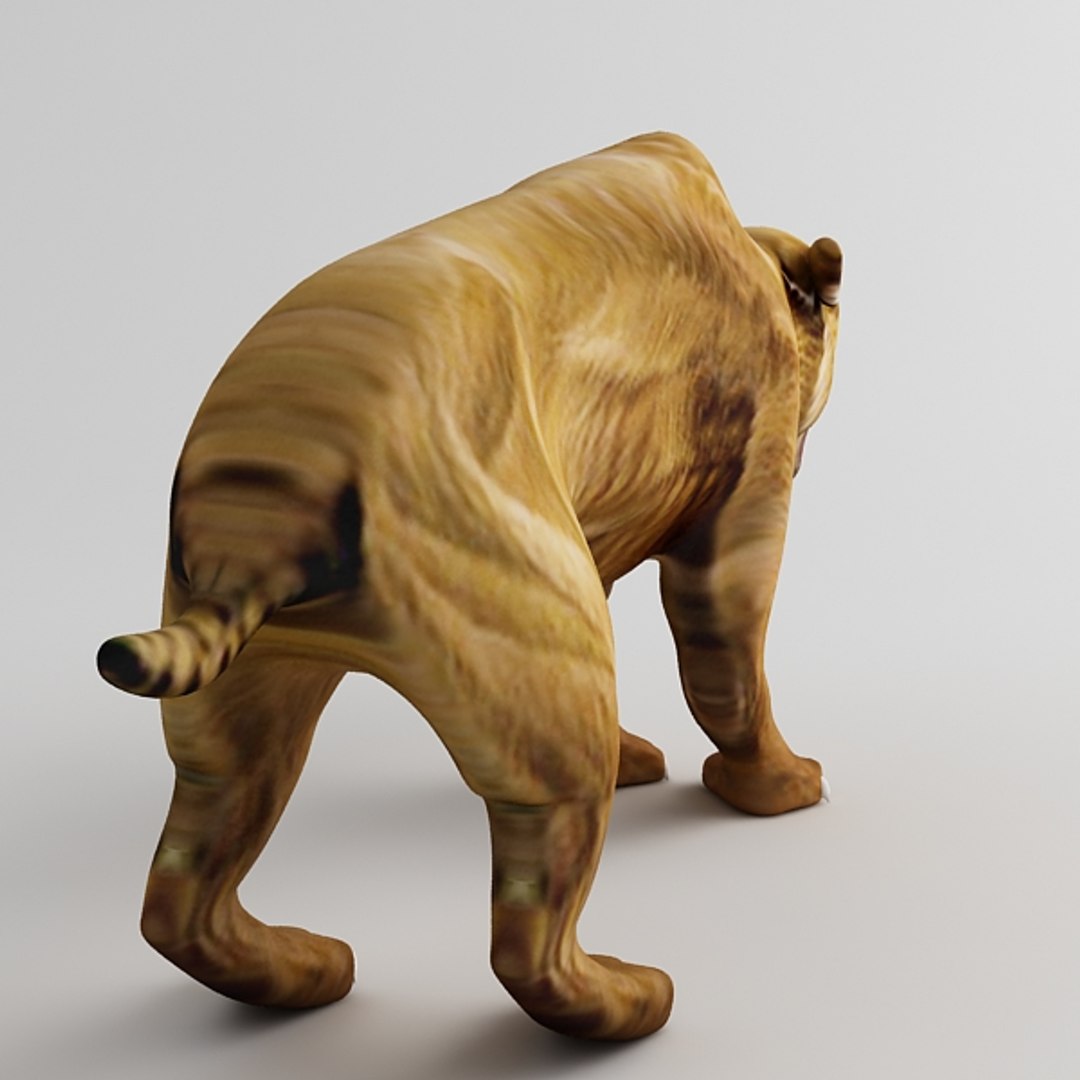 3d Model Sabertooth
