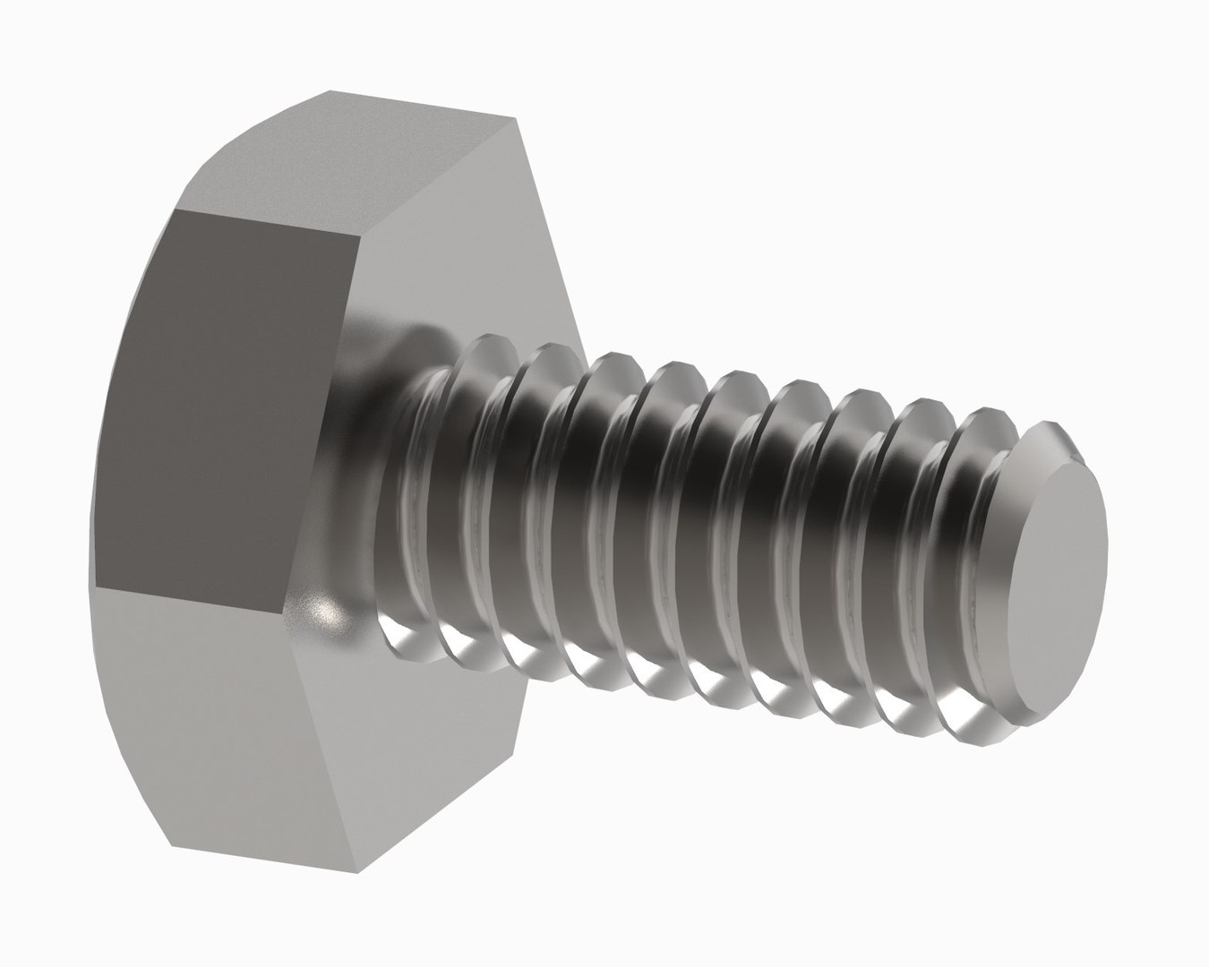 Screw Bolt M2 Length 3D Model - TurboSquid 1554626