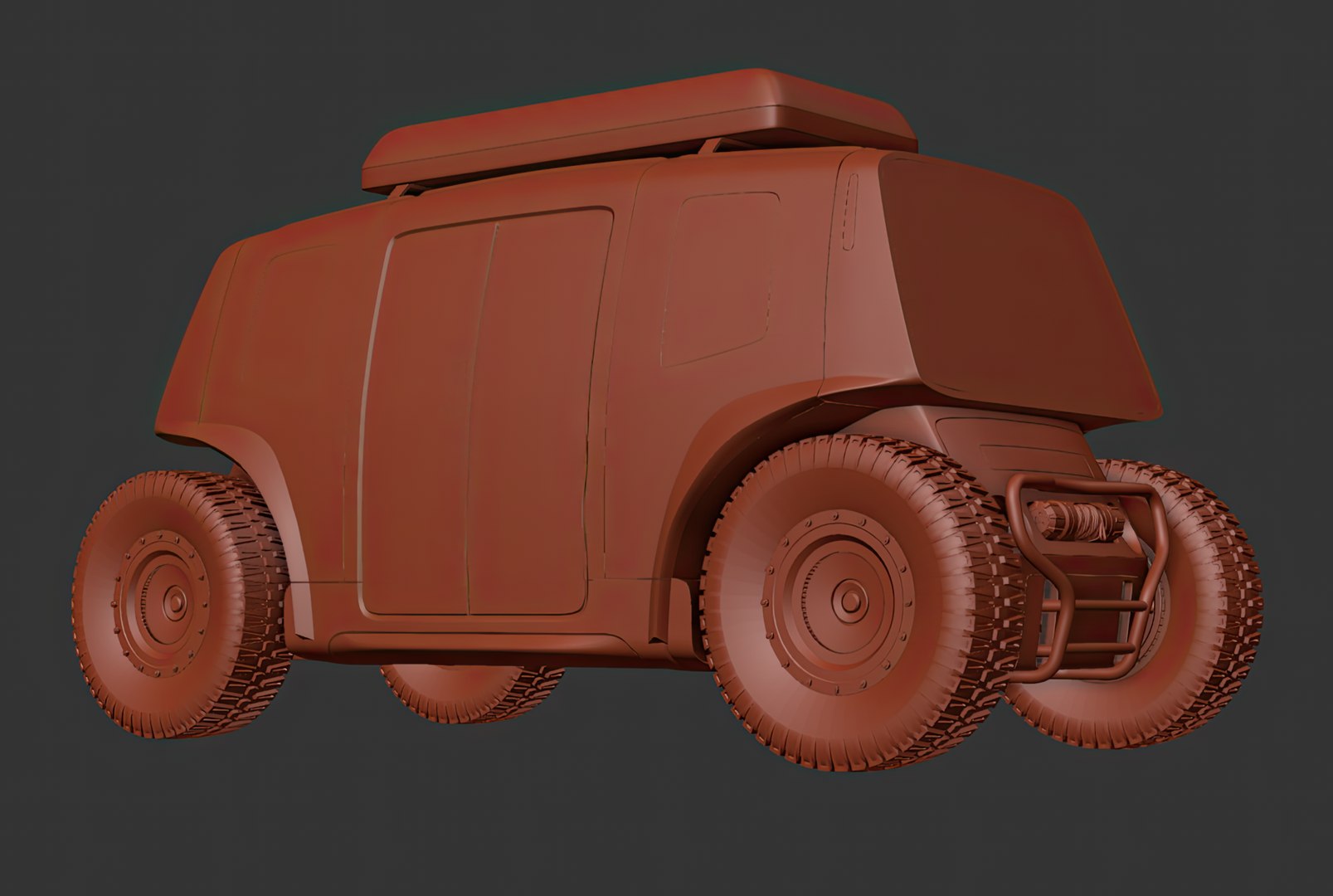 3D Robocar 4WD EXTREME self driving ev offroad vehicle - TurboSquid 2116514