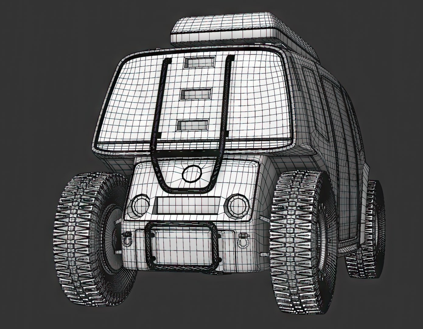 3D Robocar 4WD EXTREME self driving ev offroad vehicle - TurboSquid 2116514