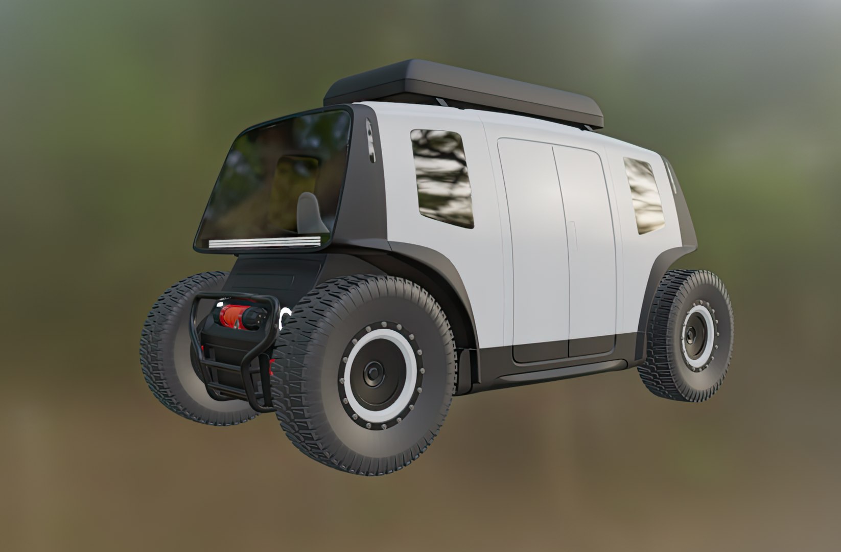 3D Robocar 4WD EXTREME self driving ev offroad vehicle - TurboSquid 2116514