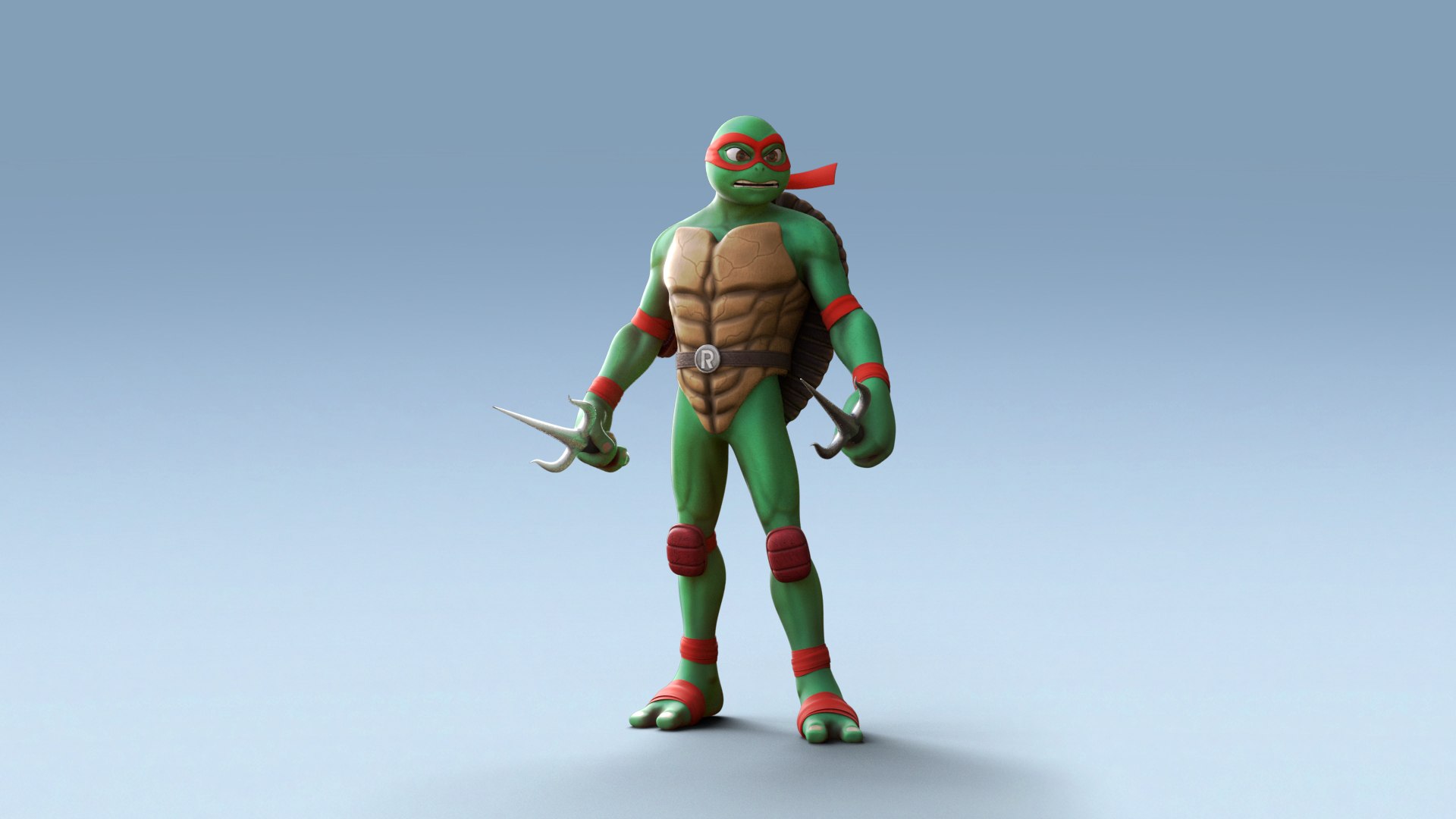 3D Raphael Ninja Turtle - TurboSquid 2040095
