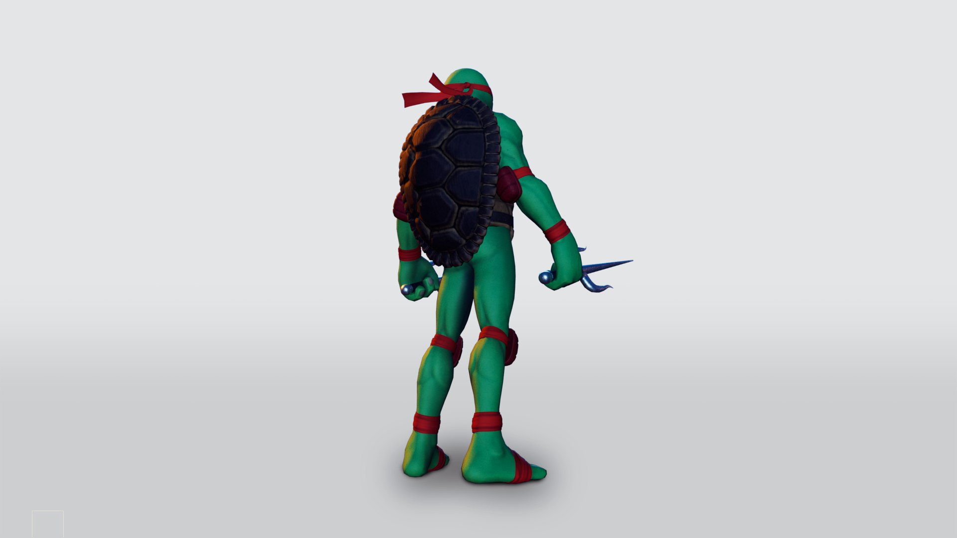 3D Raphael Ninja Turtle - TurboSquid 2040095