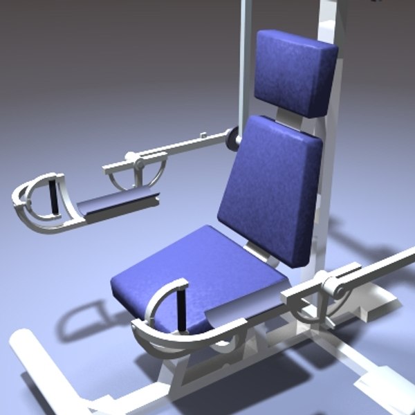 fitness machine 3d max