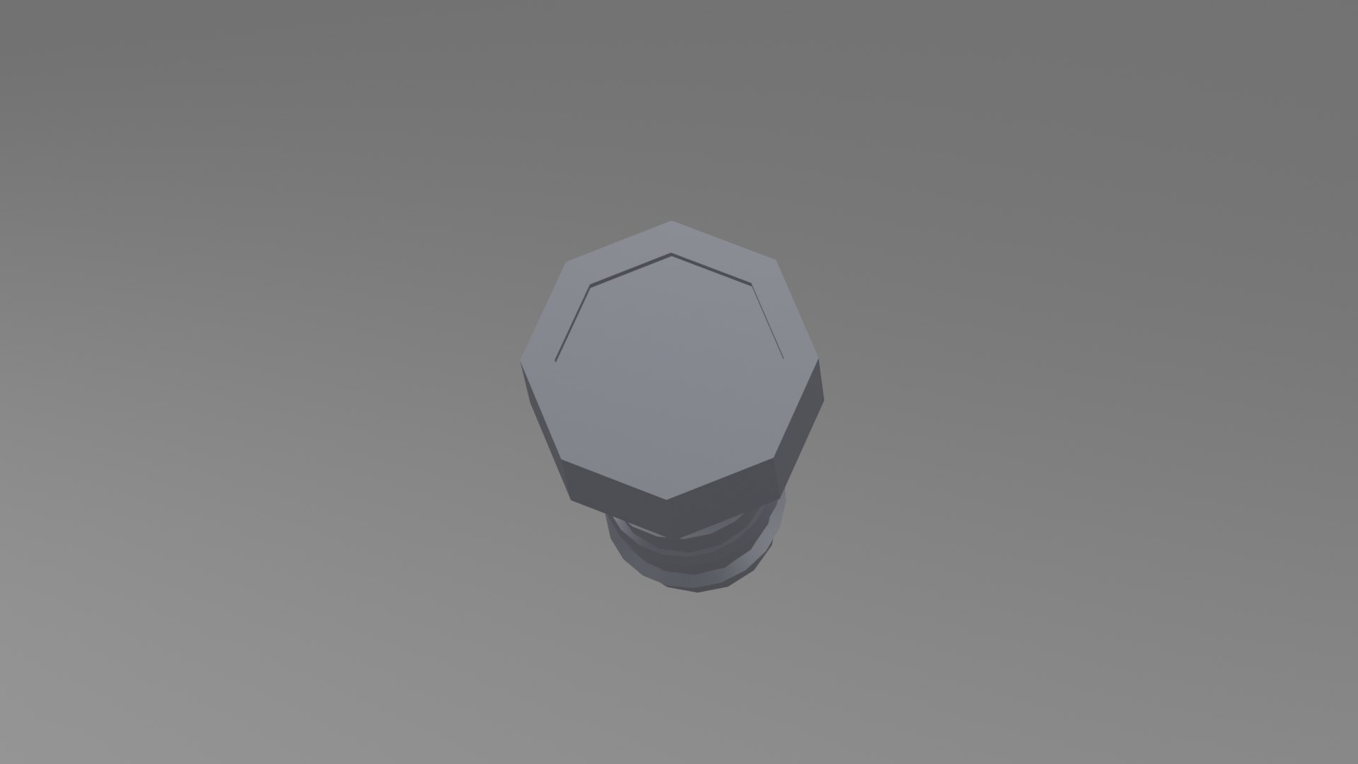 3D Model Low Poly Bolt - TurboSquid 1953659