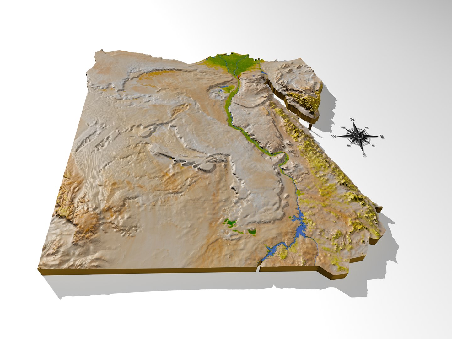 egypt resolution relief maps 3d max