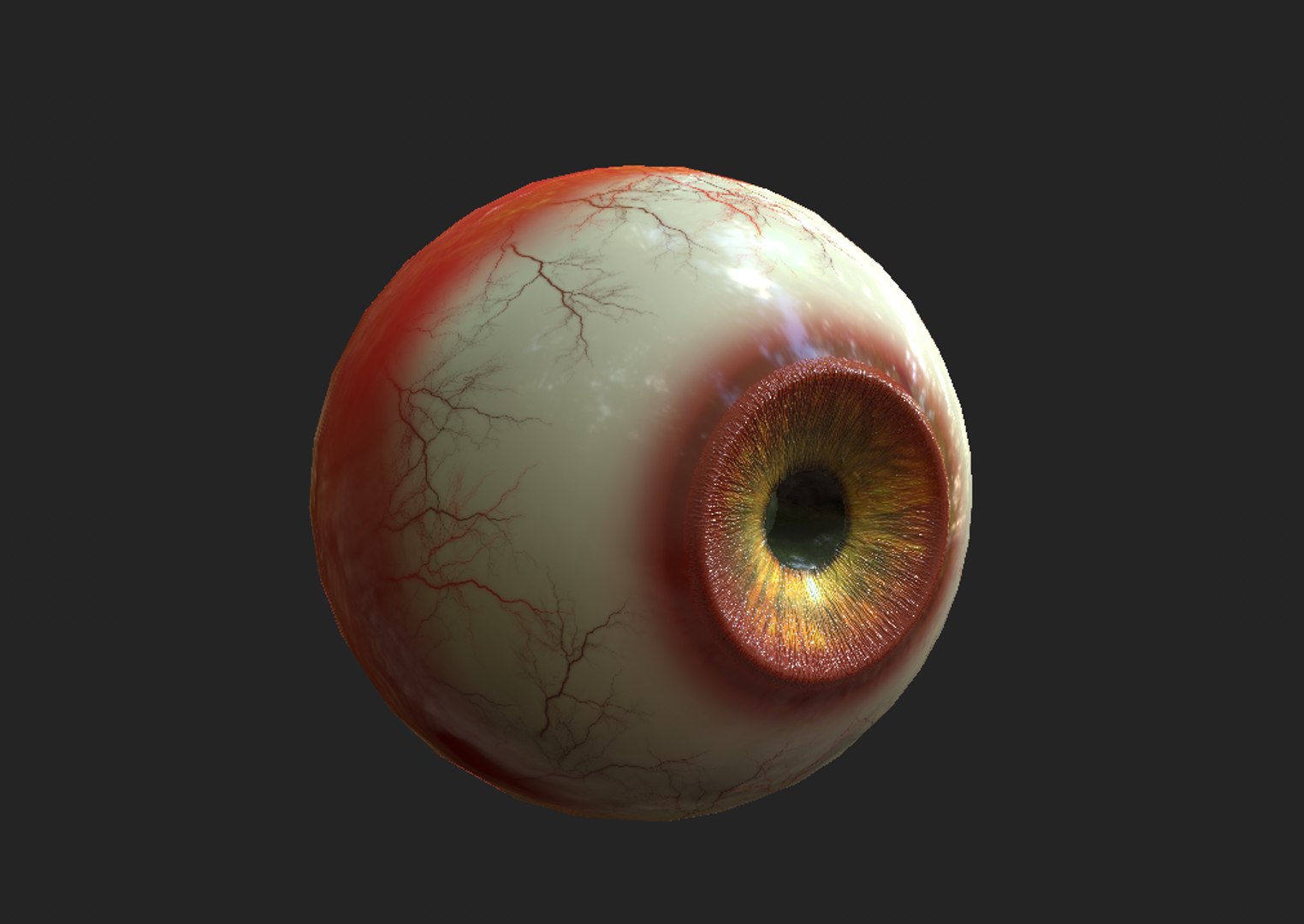 Free Eye Eyeball 3D - TurboSquid 1321489