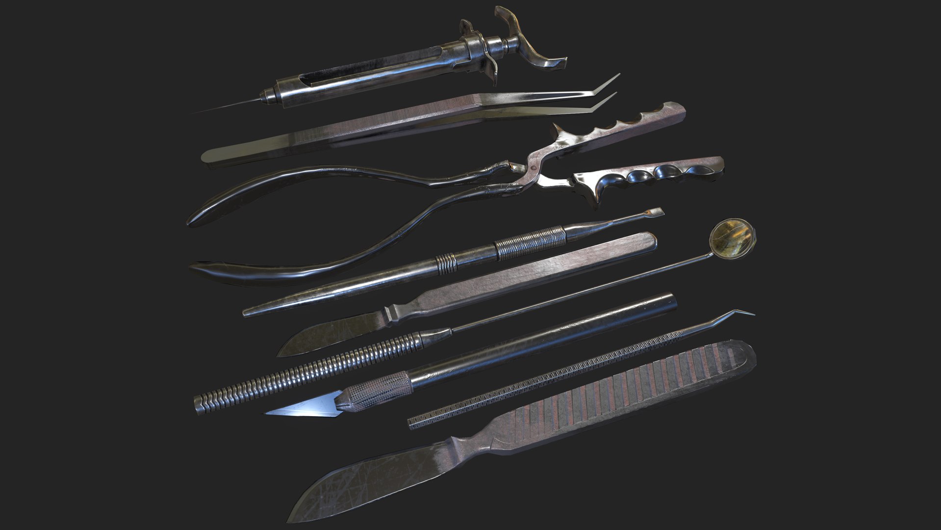 3D Medical Tools Model - TurboSquid 1390183