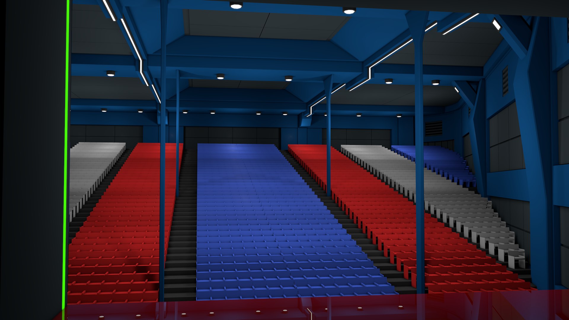 3D Model Concert Hall Theatre - TurboSquid 2315272