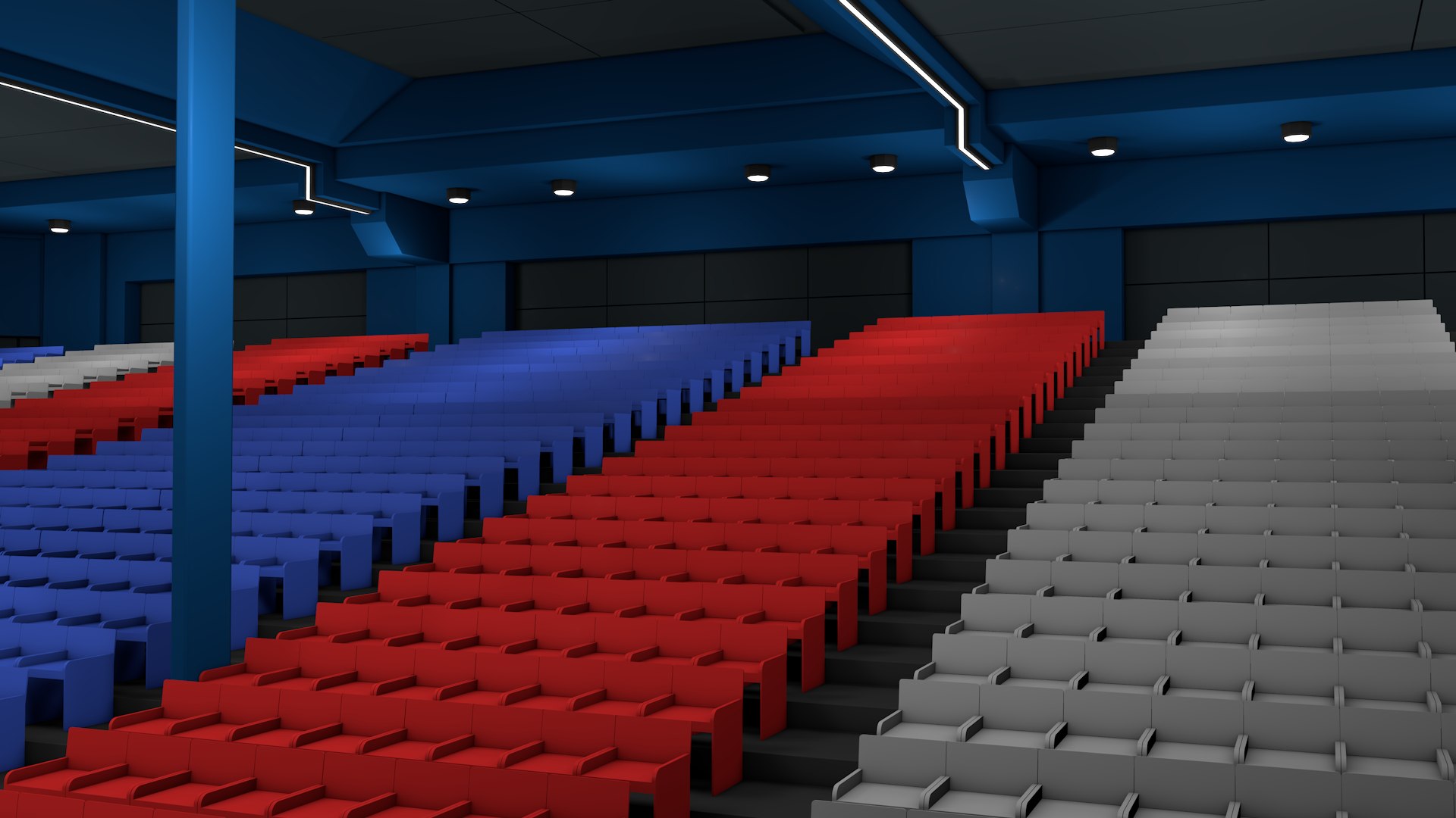 3D Model Concert Hall Theatre - TurboSquid 2315272
