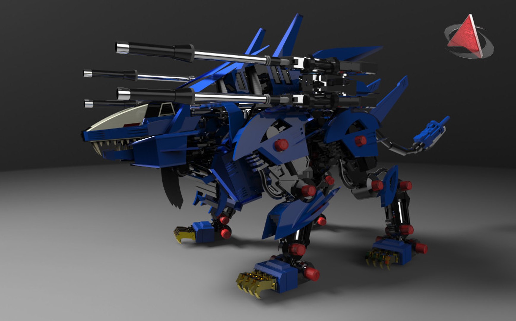 3d Model Zoid Zoids