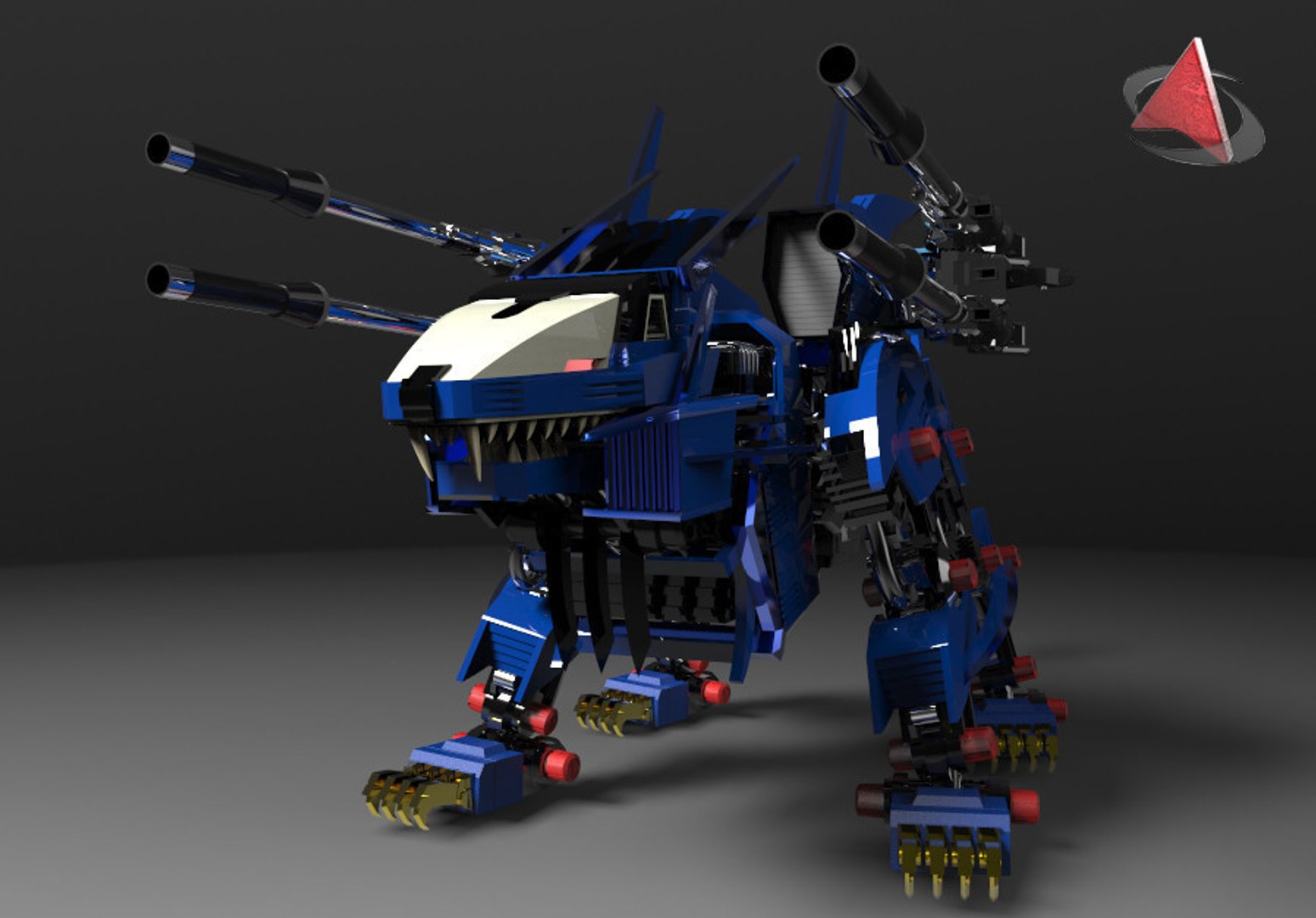 3d Model Zoid Zoids