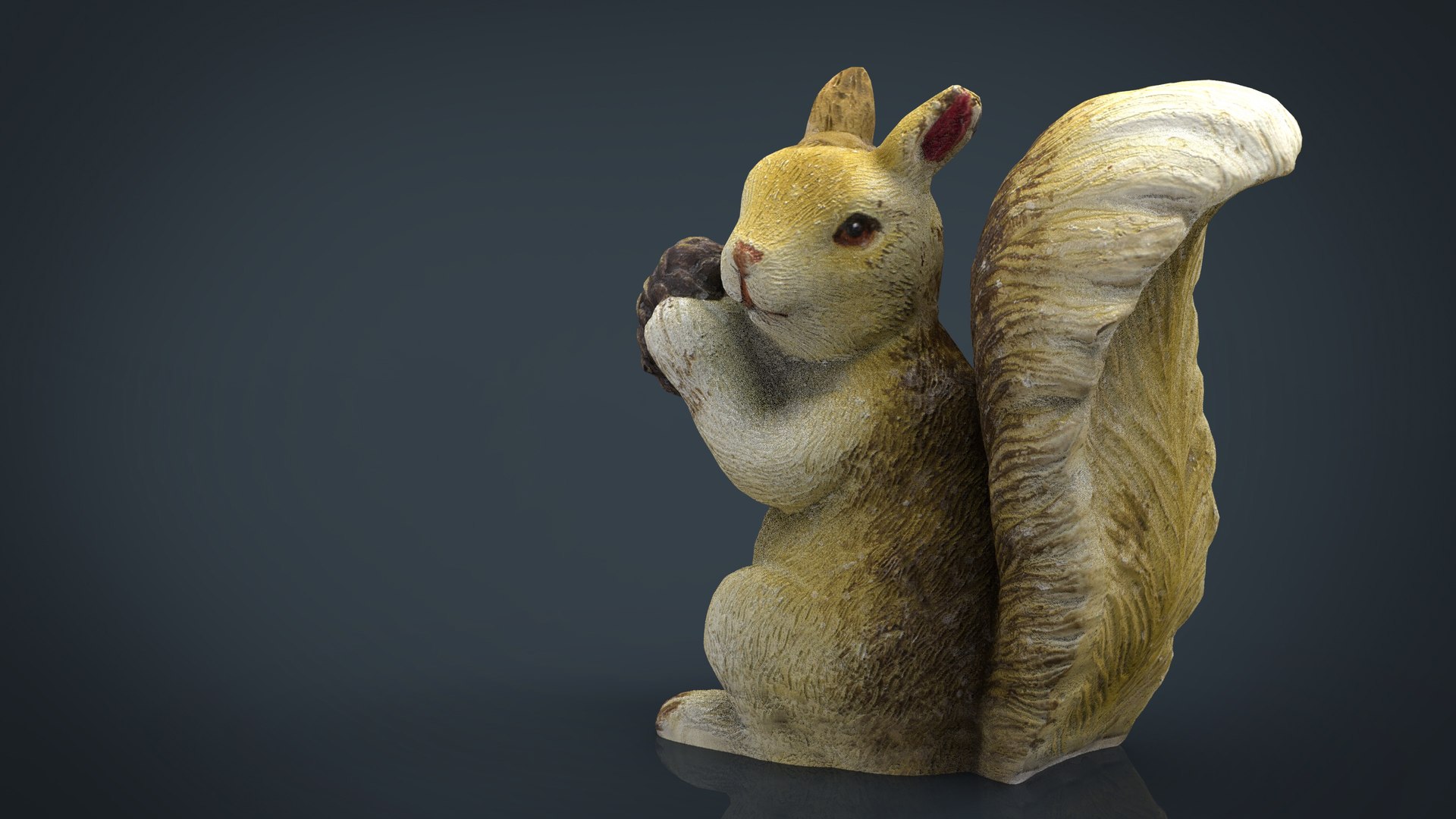 3d squirrel model