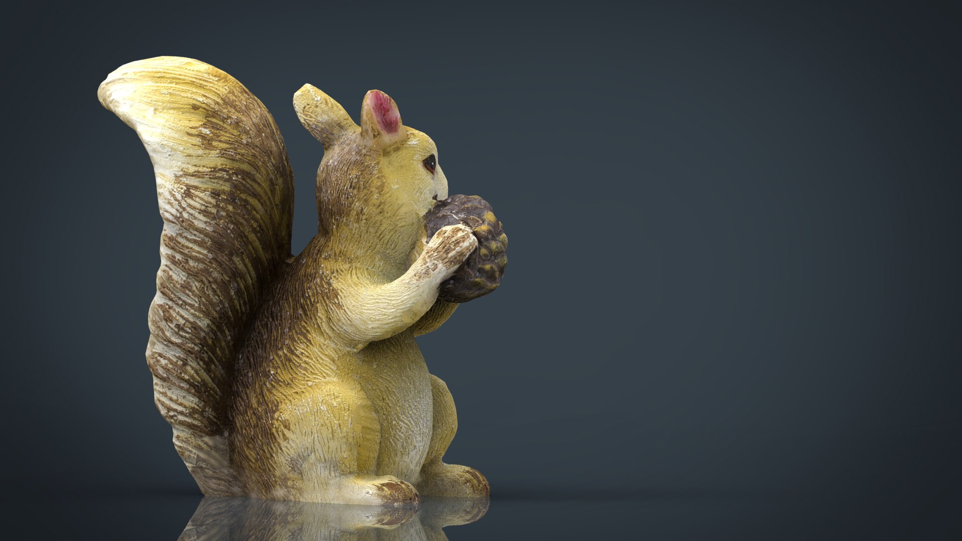 3d squirrel model