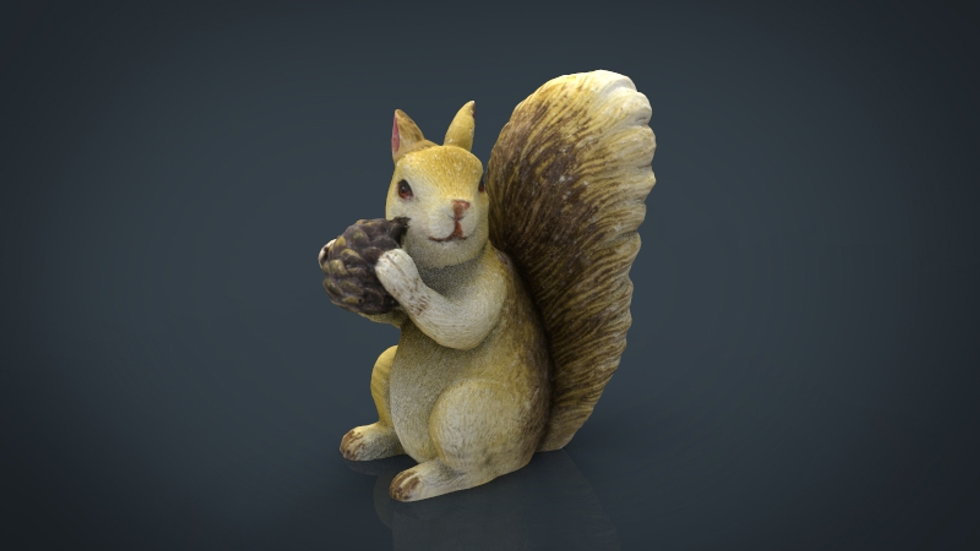3d squirrel model