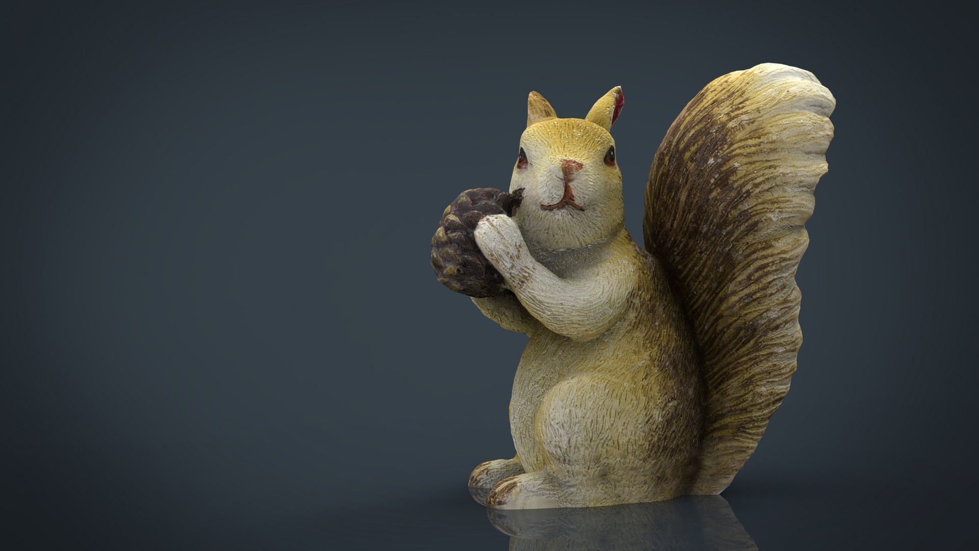3d squirrel model