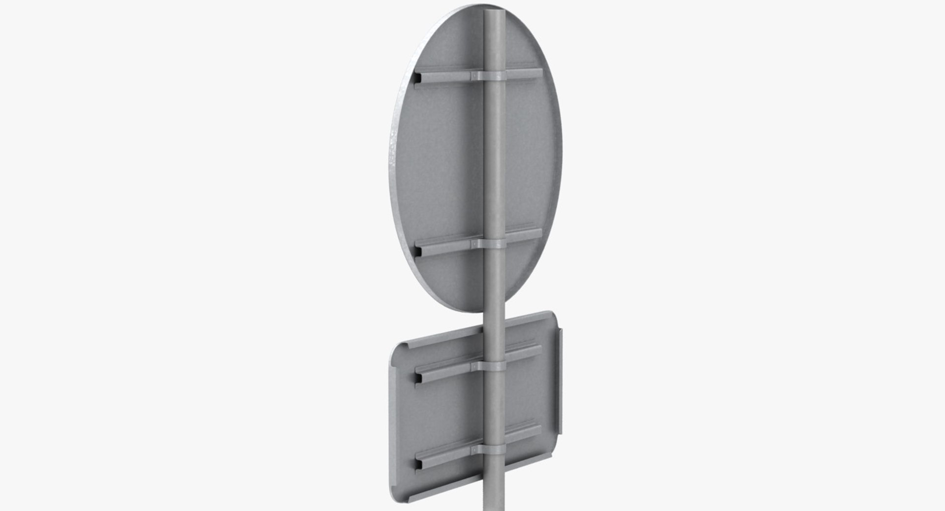 Traffic Sign 2 Model - TurboSquid 1389638