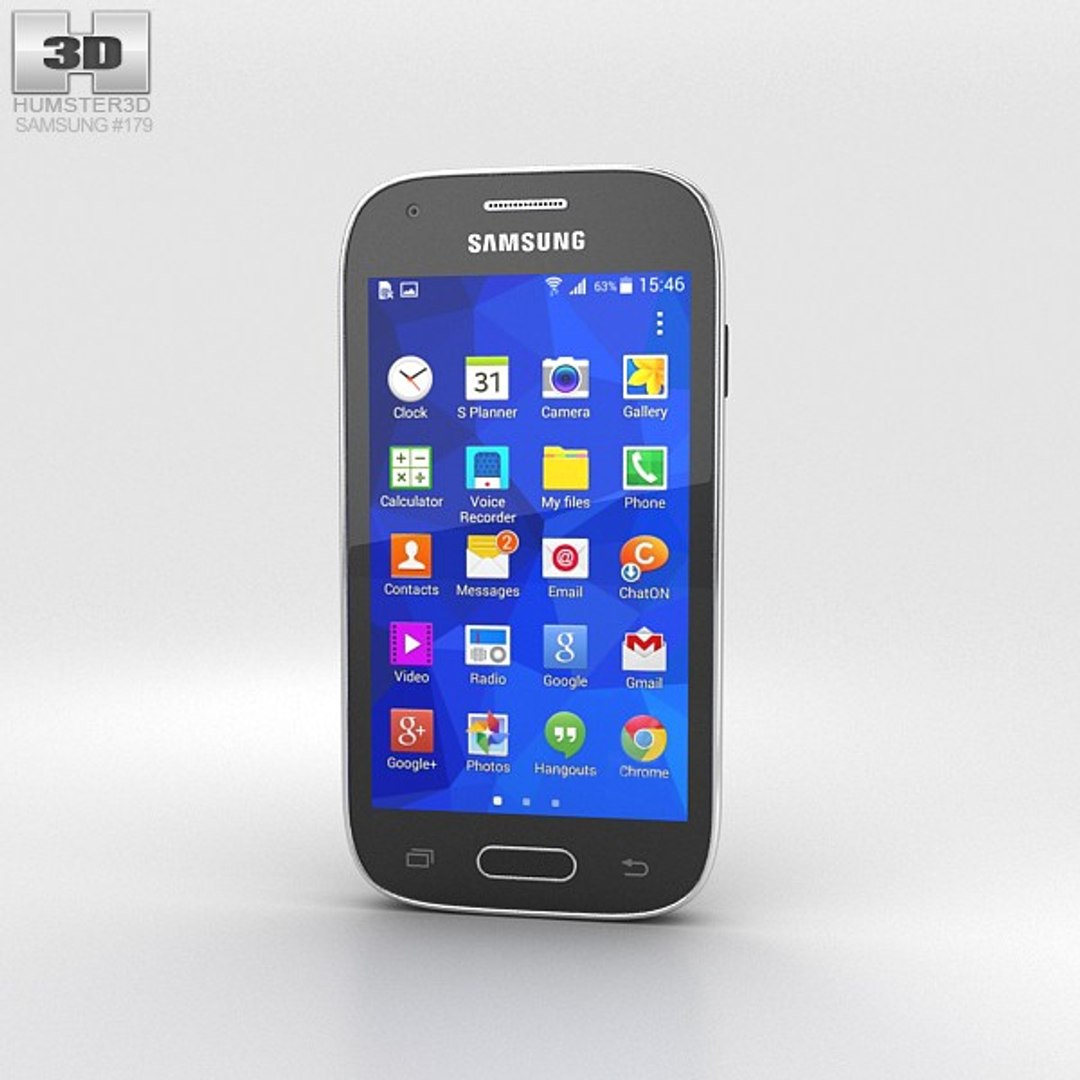 samsung galaxy ace 3d model