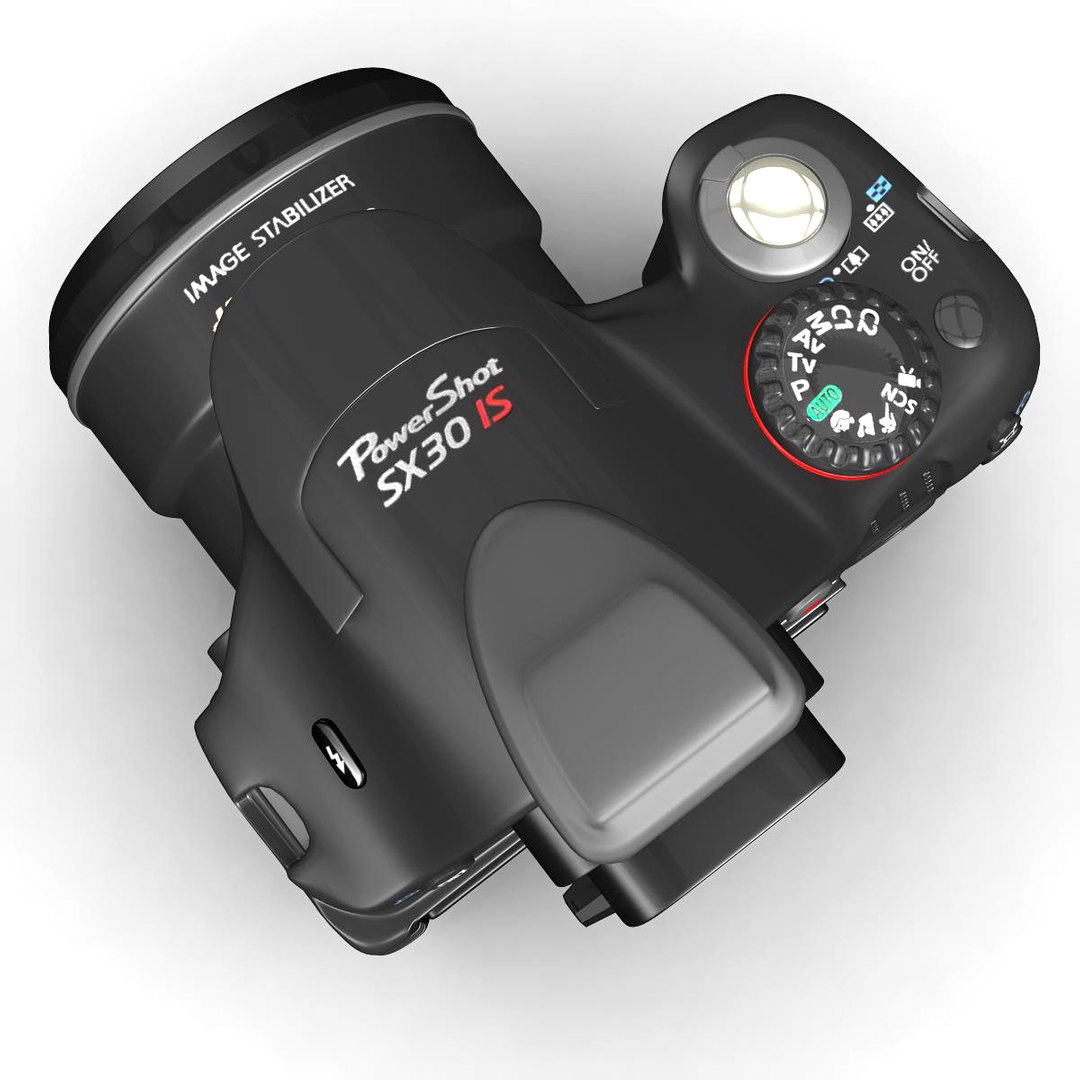 3d Model Canon Camera