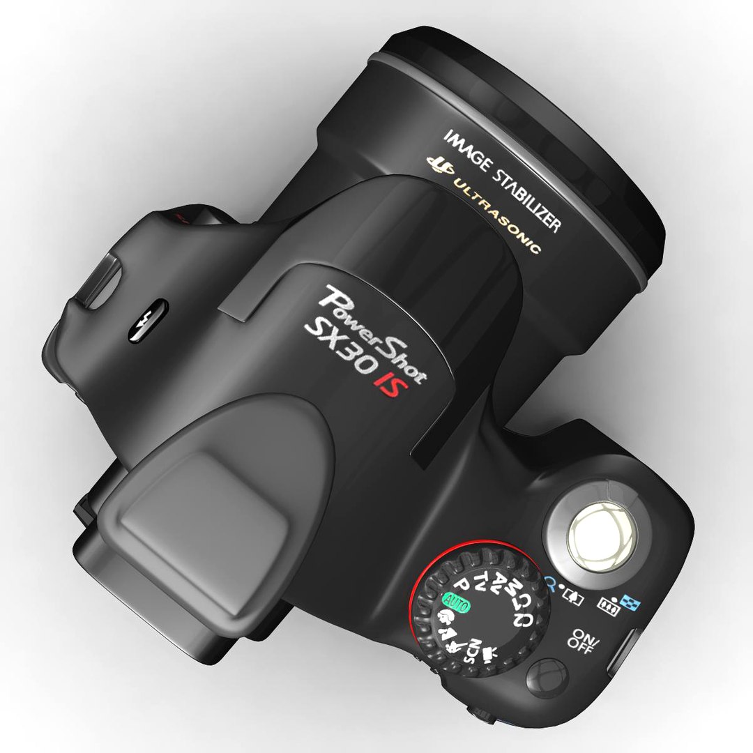 3d Model Canon Camera