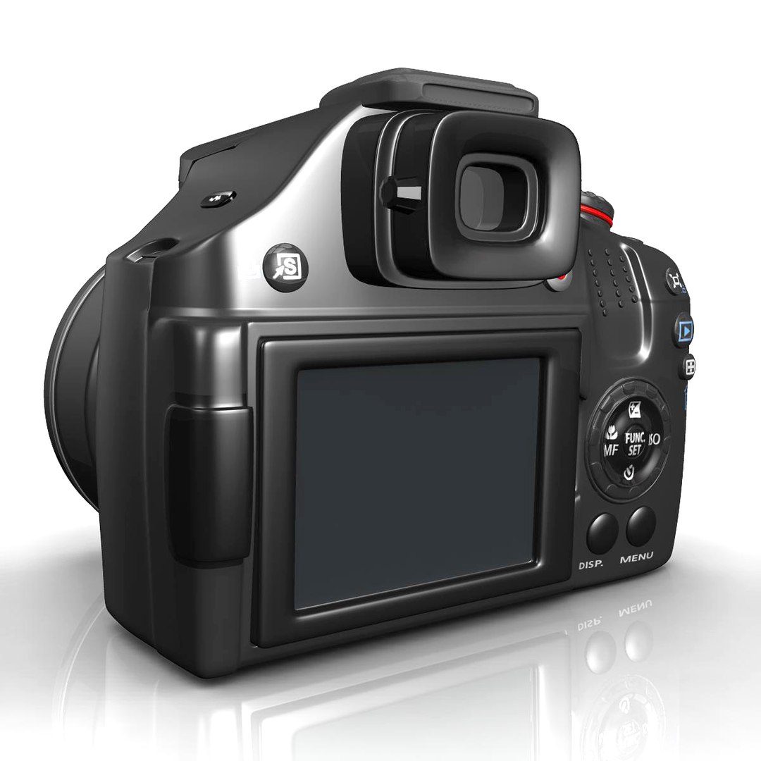 3d Model Canon Camera