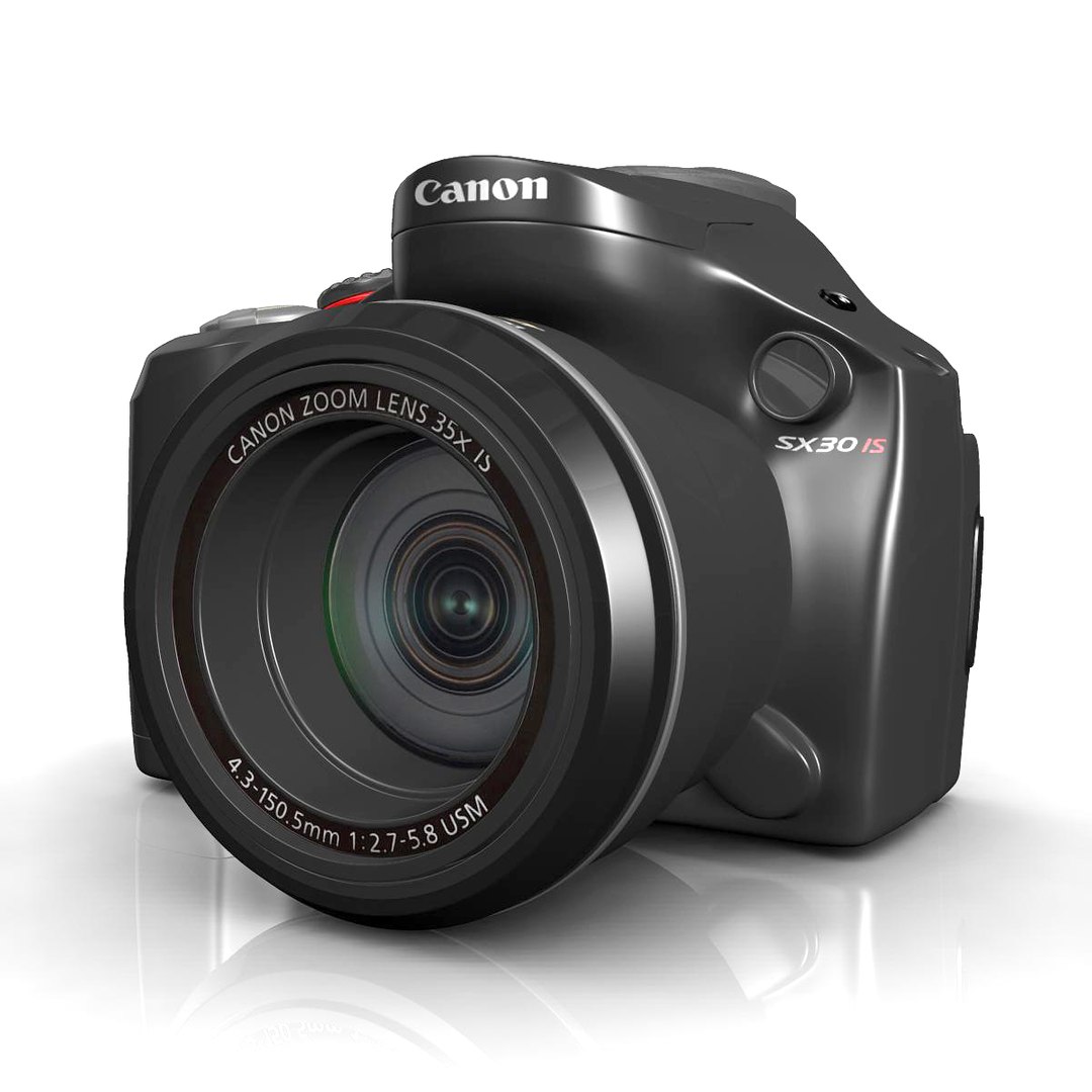 3d Model Canon Camera
